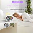 Children Safe Night Light with Alarm Clock Function 7 Color Modes ...