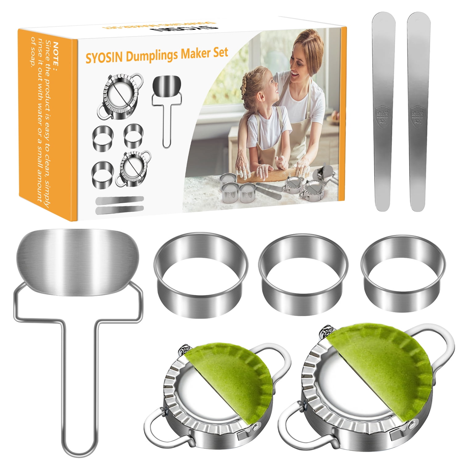 Dumpling Maker, Dumpling Mold Set and Cutter, Dumpling Press molds ...