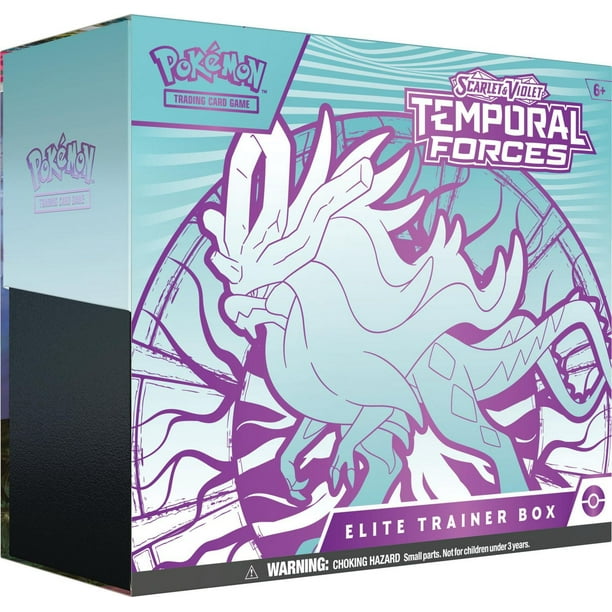 Pokemon TCG: Scarlet & Violet Temporal Forces Elite Trainer Box ...