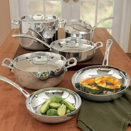 Cuisinart French Classic 10 Piece Set Cookware Set - Walmart.com ...