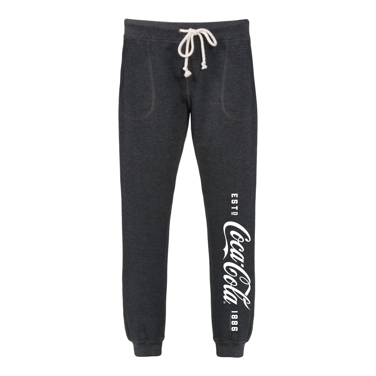 Coca-Cola - Coke Est 1886 - Women's French Terry Jogger Pant - Walmart.com