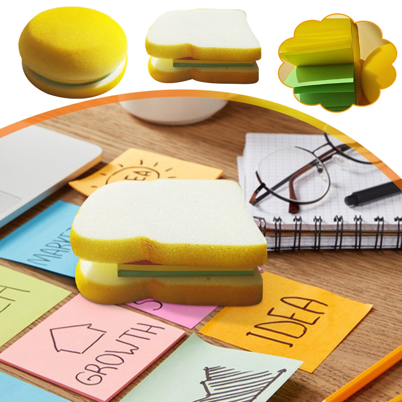 Fiudx Ofertas Flash Del Día Etiqueta Adhesiva De Nota De Margarina Nota ...