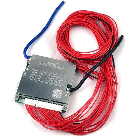 72V 50A Lithium Ion Universal BMS Protection Board and Balance BMS ...