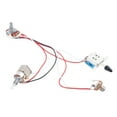 Electric Guitar Wiring Kit 1 Volume 1 Tone 3 Toggle Switch 500K Pots ...