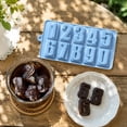 Silicone Number Mold for Baking Cake Chocolate Candy Fondant Jelly ...