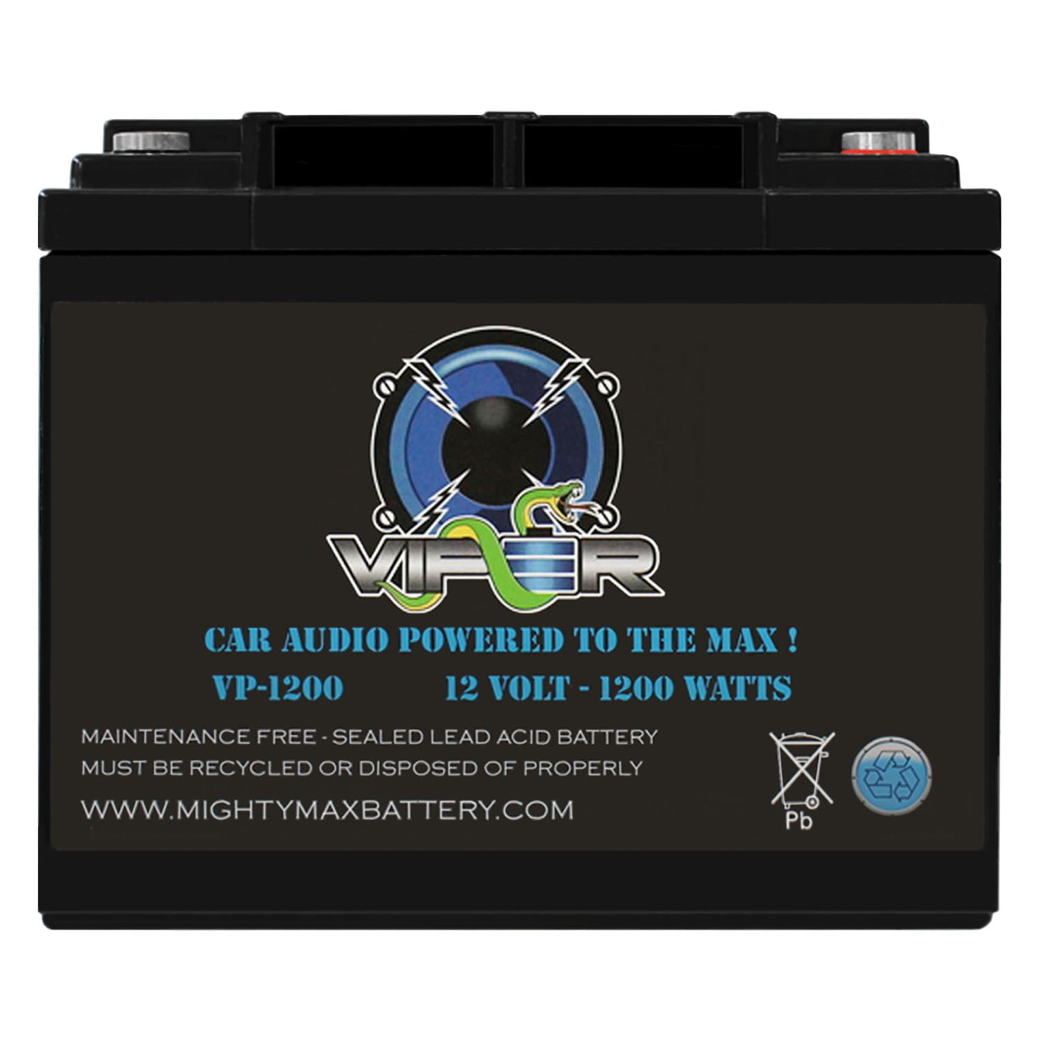 viper vp-1200 12v 1200 watt power battery to power car stereo system ...