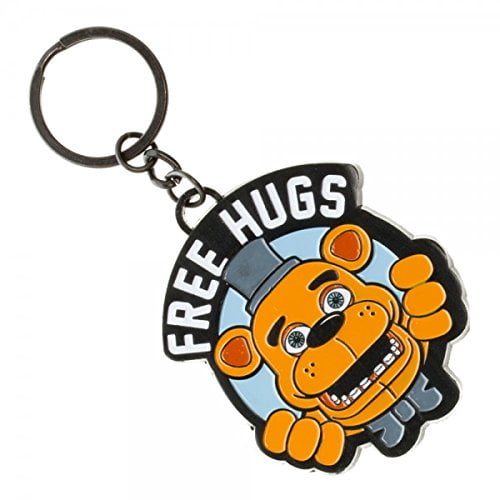 Five Nights at Freddys Free Hugs Freddy Fazbear Keychain - Walmart.com