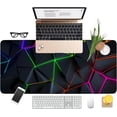 Energy Band Extended Gaming Mouse Pad 35.4x15.7Inch Large Desk Mat Anti ...