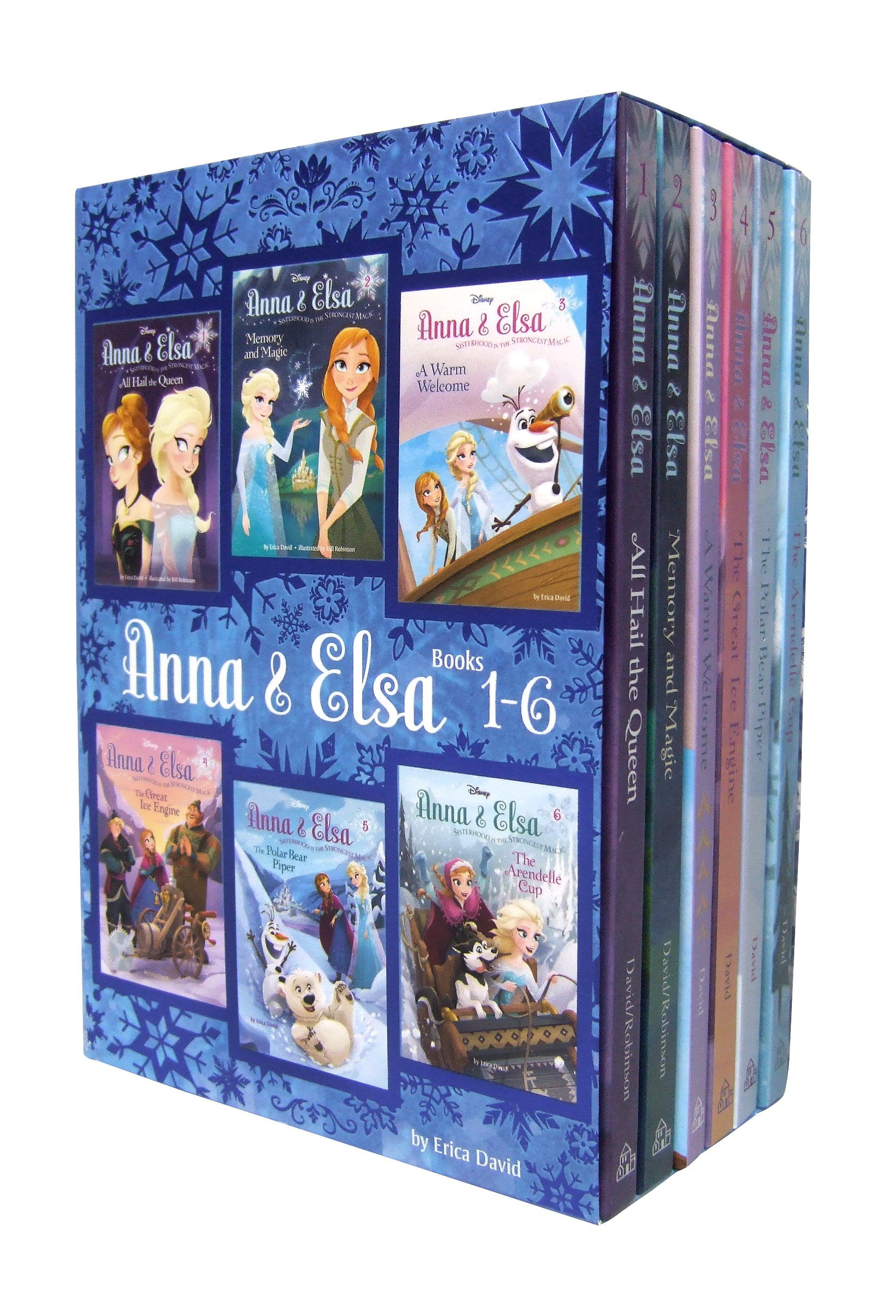 Anna And Elsa Books 1 6 Disney Frozen
