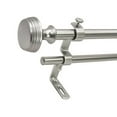 Montevilla Core Knob 5/8" Double Curtain Rod Set - Walmart.com