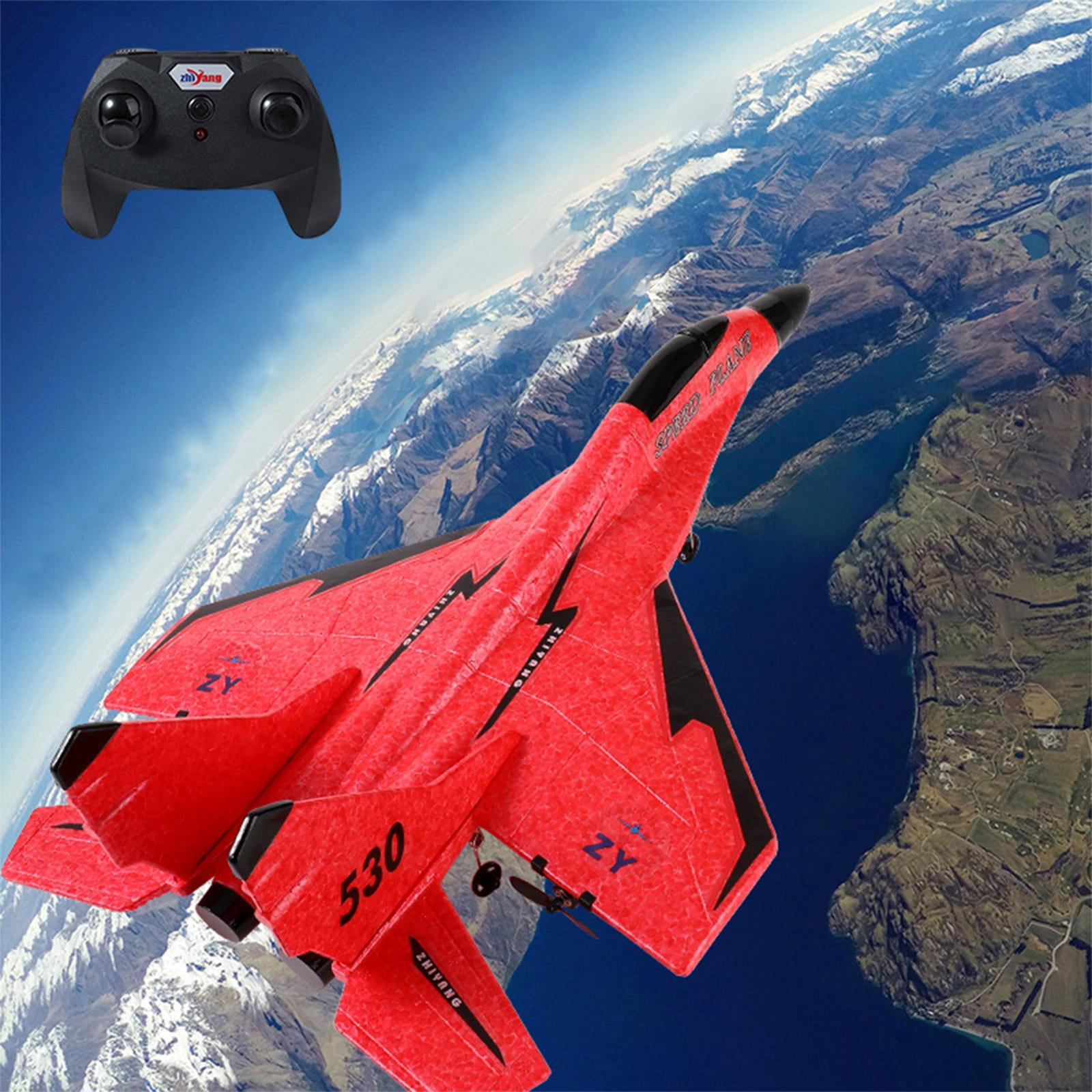 Aviones de control remoto 2.4G con luces de colores Juguete al aire ...