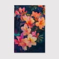 Azalea Flower Canvas Wall Art 8x12 inches - Soft Vintage Botanical ...