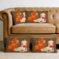 Brown Gourd Lumbar Pillow Covers 12 x 20 Inch Pillow Covers Set of 4 ...