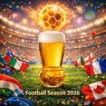 Soccer Shaped Craft Beer Glass, Novelty Soccer Ball Drinking Glass for ...