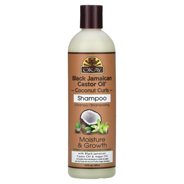 Okay Pure Naturals Coconut Shampoo Deep Moisturizing 12 oz - Walmart.com