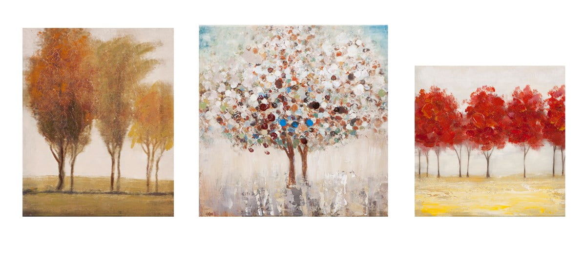Miniature Tree Gallery Art - Set of 3 - Walmart.com