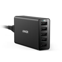PowerPort 5 Port 40W 5-Port USB Charger - Walmart.com