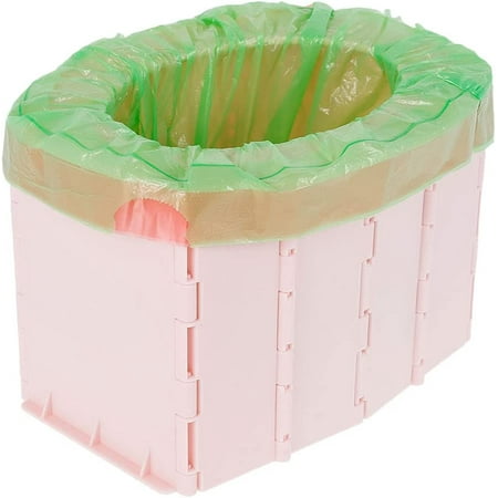 Portable Toilet for Kids,Folding Portable Toilet for Car,Reusable ...