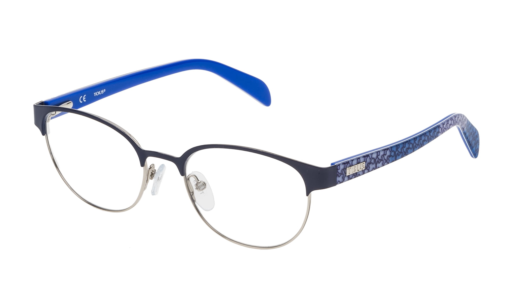 EYEGLASSES FRAME TOUS SILVER CHILD VTK009490E70 - Walmart.com