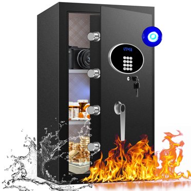 First Alert 2092F Waterproof and Fire-resistant Combination Safe, 1.3 ...
