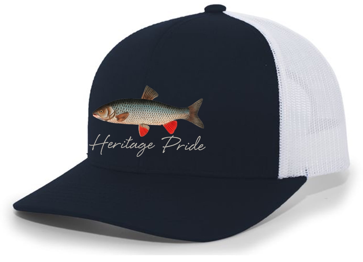 Heritage Pride Freshwater Fish Collection Carp Fishing Mens Embroidered ...
