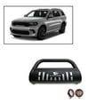 Black Horse Off Road BBDG700ASPPLFR Bull Bar with Skid Plate for Dodge ...