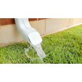 Guttergate 5043549 3 x 3 x 4 in. Plastic Rectangular Downspout Adapter ...