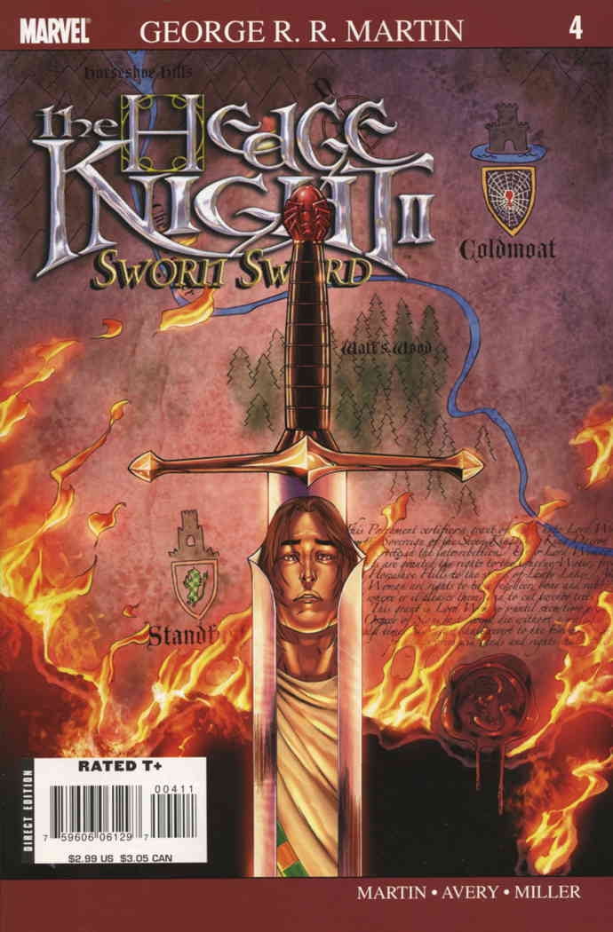 Hedge Knight II, The: Sworn Sword #4 VF ; Dabel Brothers Comic Book ...