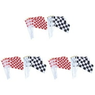 60 Flags Imitated Burlap Pennant Banner Multicolor Fabric Triangle Flag ...