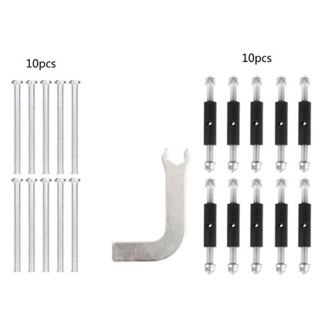 10PCS Cassette Screws Switch Socket Kits Support Rod Wall Mount Box ...