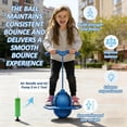 Bouncing Ball with Handle & Pump, Balance Jumping Ball Pogo Hopper with ...