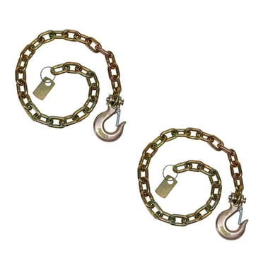 3/8" x 8' G80 Front Axle Chain w/ Omega Link 7100 lbs WLL Grade 80 ...