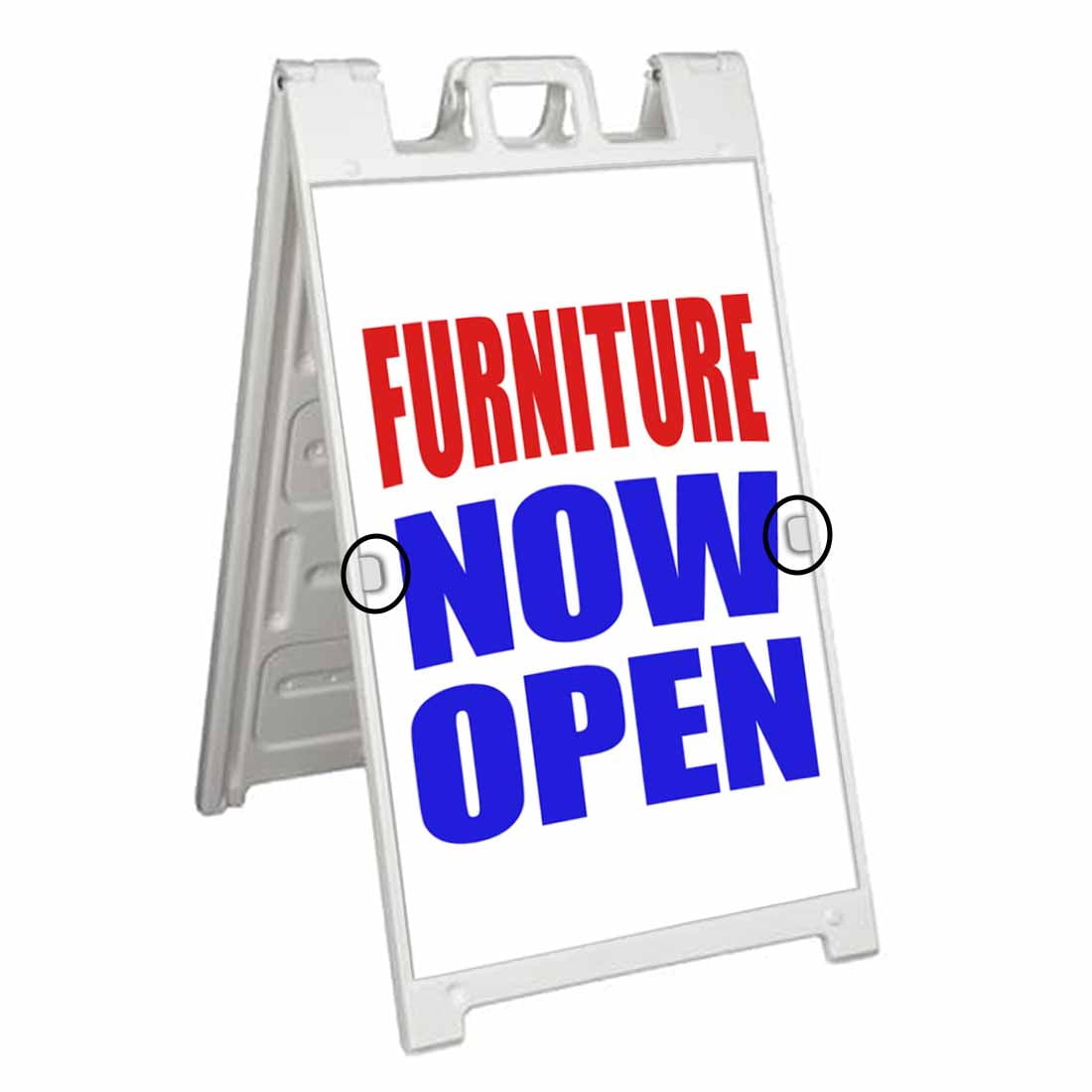 Furniture Now Open (24" X 36") Deluxe A-Frame Signicade, Includes 2 ...
