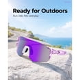 3 Pack Large Frame UV400 Protection Sports Glasses, Polarized ...