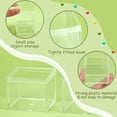 8 Pieces Clear Acrylic Plastic Jewelry Box Mini Storage Cube Containers ...