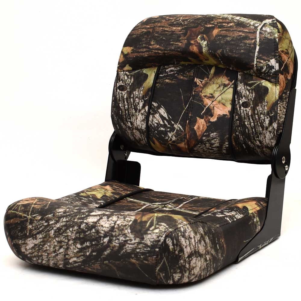 G3 Boat Folding Bench Seat W Cup Holders Mossy Oak Break Up Camo