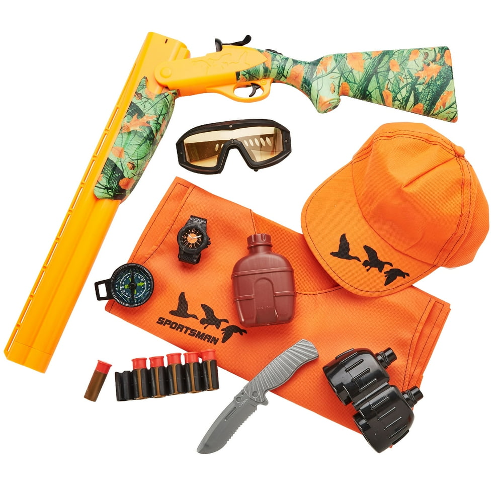 Adventure Force Sportsman Deluxe Action Roleplay Set, 16 Pieces ...