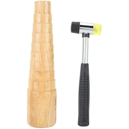 Jewelry Making Tool, Bracelet Making Stick Bangle Mandrel + Hammer Tool ...