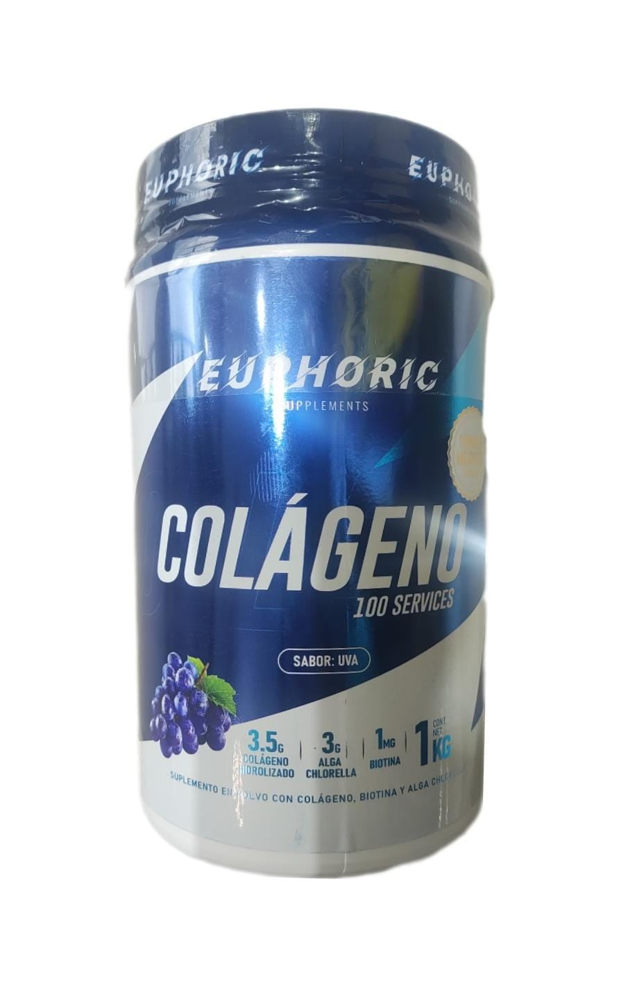 COLAGENO EUPHORIC 100 SERV 1KG UVA | Bodega Aurrera en línea