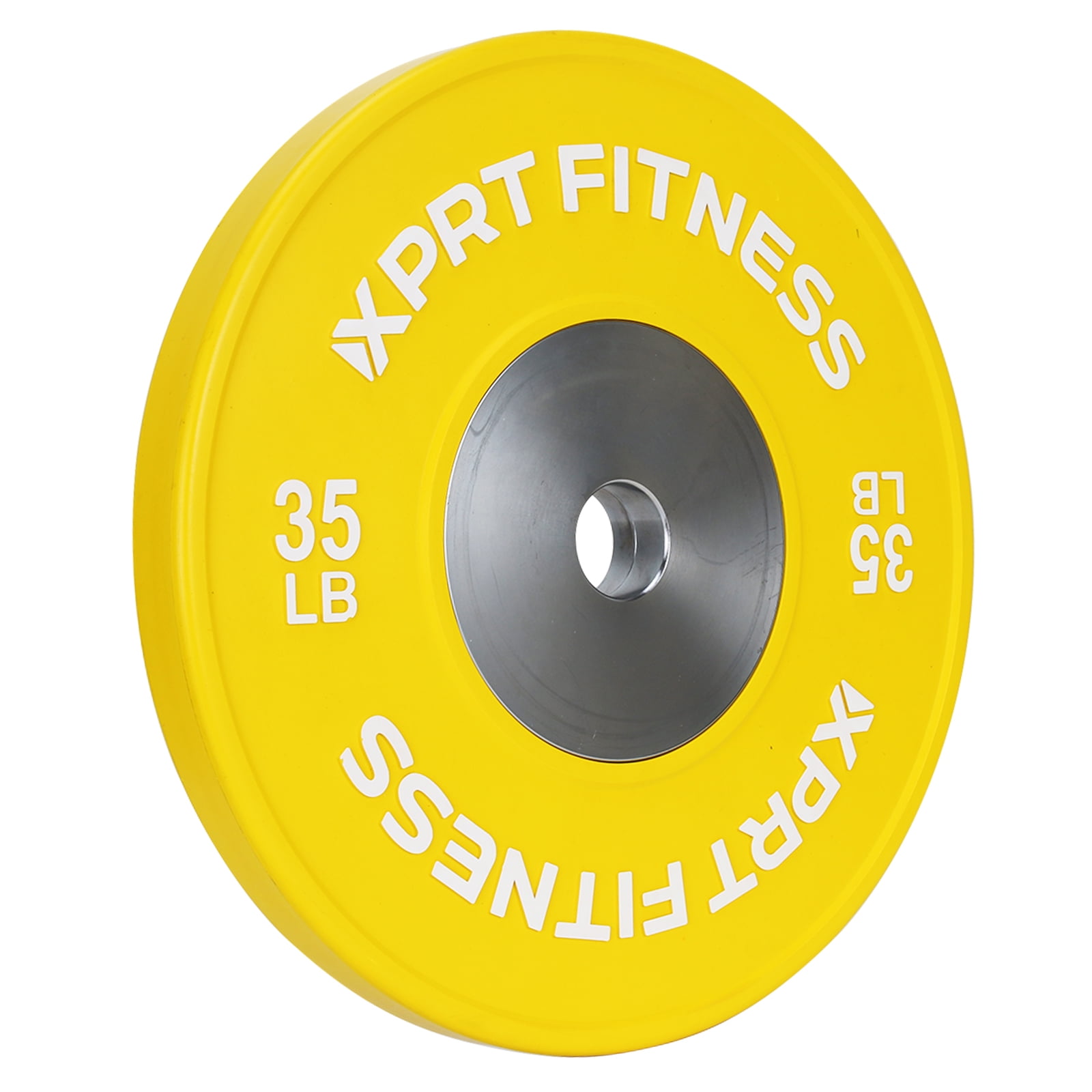 XPRT Olympic Competition Bumper Plate with Steel Core Insert, 35lb ...