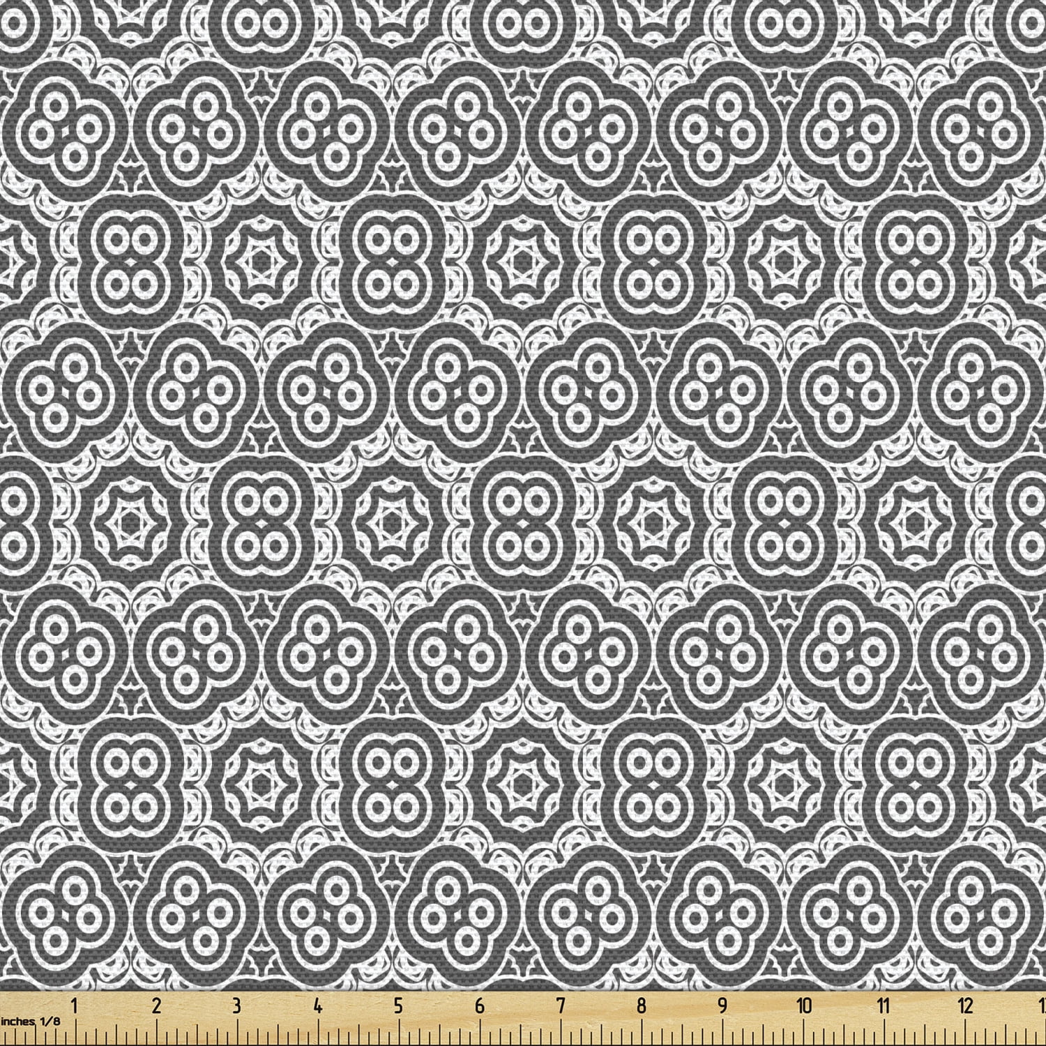 Vintage Sofa Upholstery Fabric by the Yard, Continuous Nostalgia ...