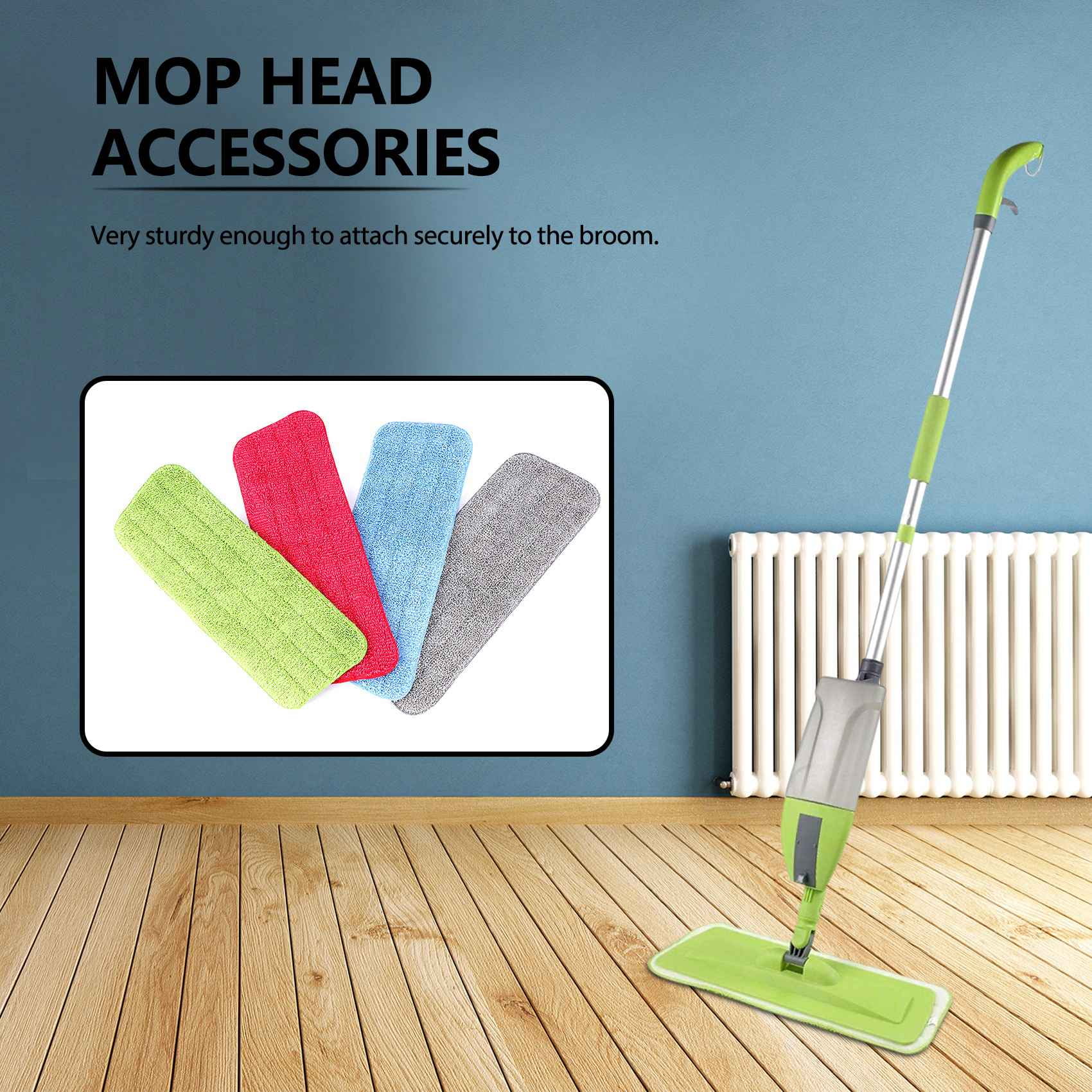 Click here for Unbranded 4 Pcs Cleaning Mop For Spray Mop And All... prices