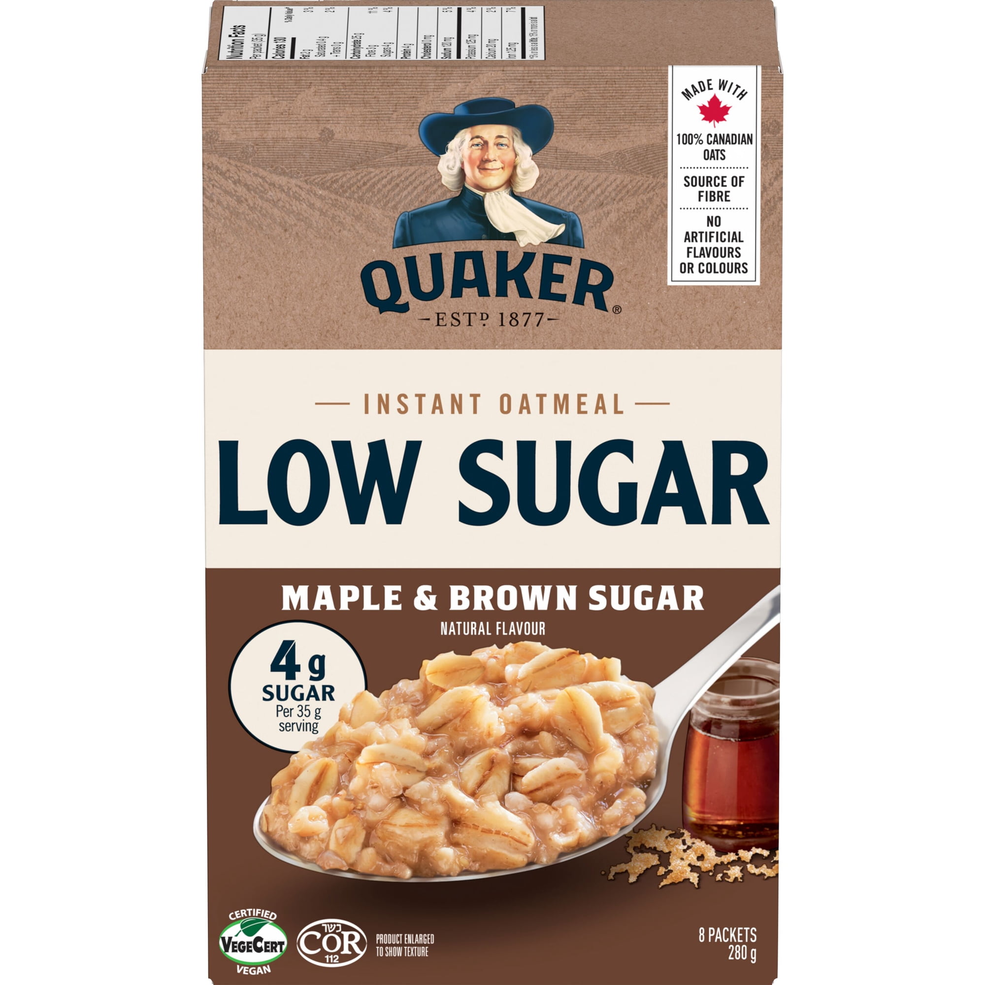 Click here for Quaker Iqo Low Sugar Maple & Brown Sugar Regular prices