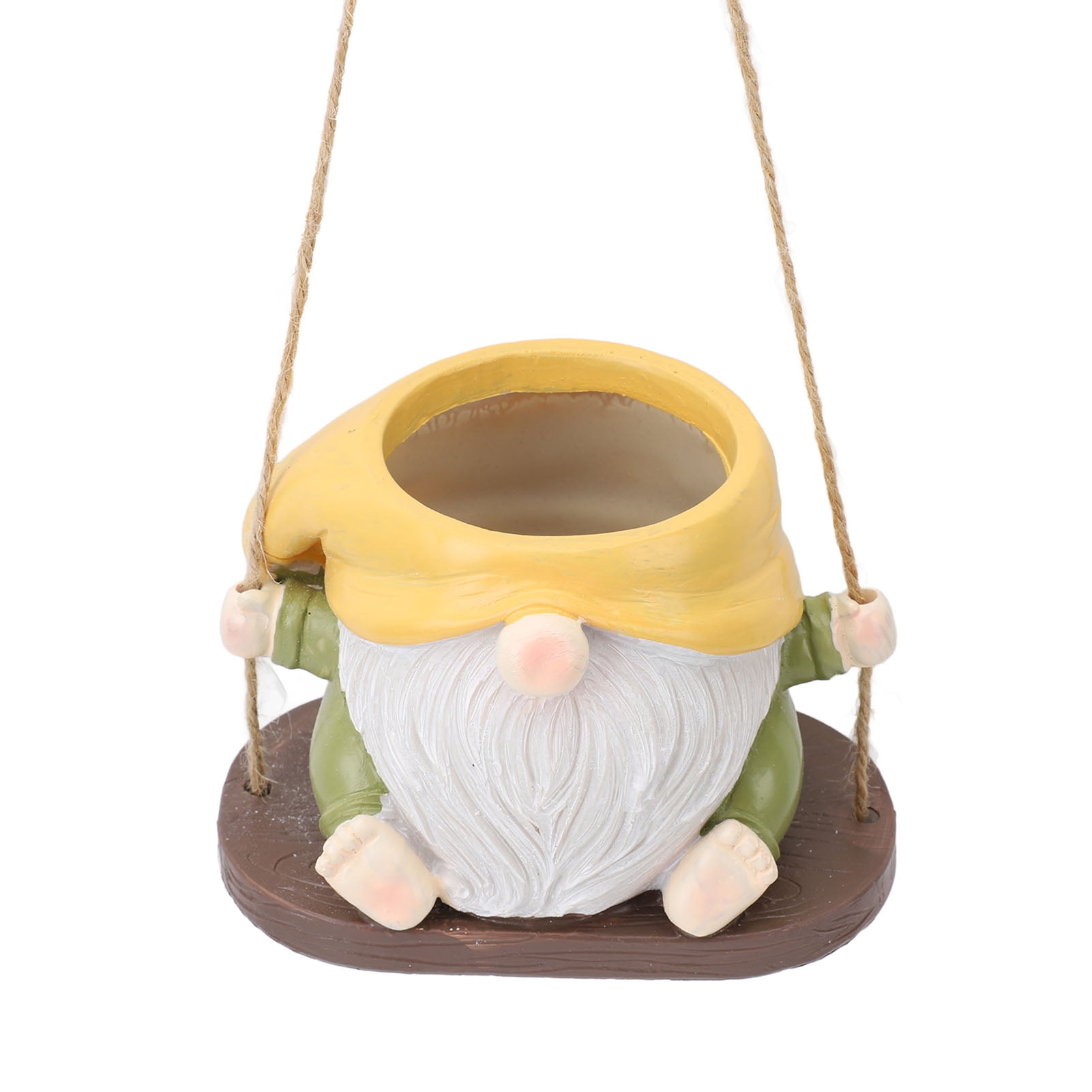 Click here for Estink Faceless Gnome Swing Plant Pot Resin Cute D... prices
