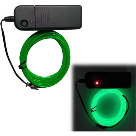 EL Wire String Strip Neon LED Lights Battery Operated Christmas Party ...