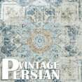 RUGKING Area Rug 6x9 Traditional Carpet Blue Foldable Oriental ...