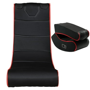 HOMCOM Swivel Floor Chair with Back Support, Microfiber Adjustable ...