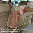 eing Car Seat Organizer Seat Back Storage Bag, Car Net Pocket Handbag ...