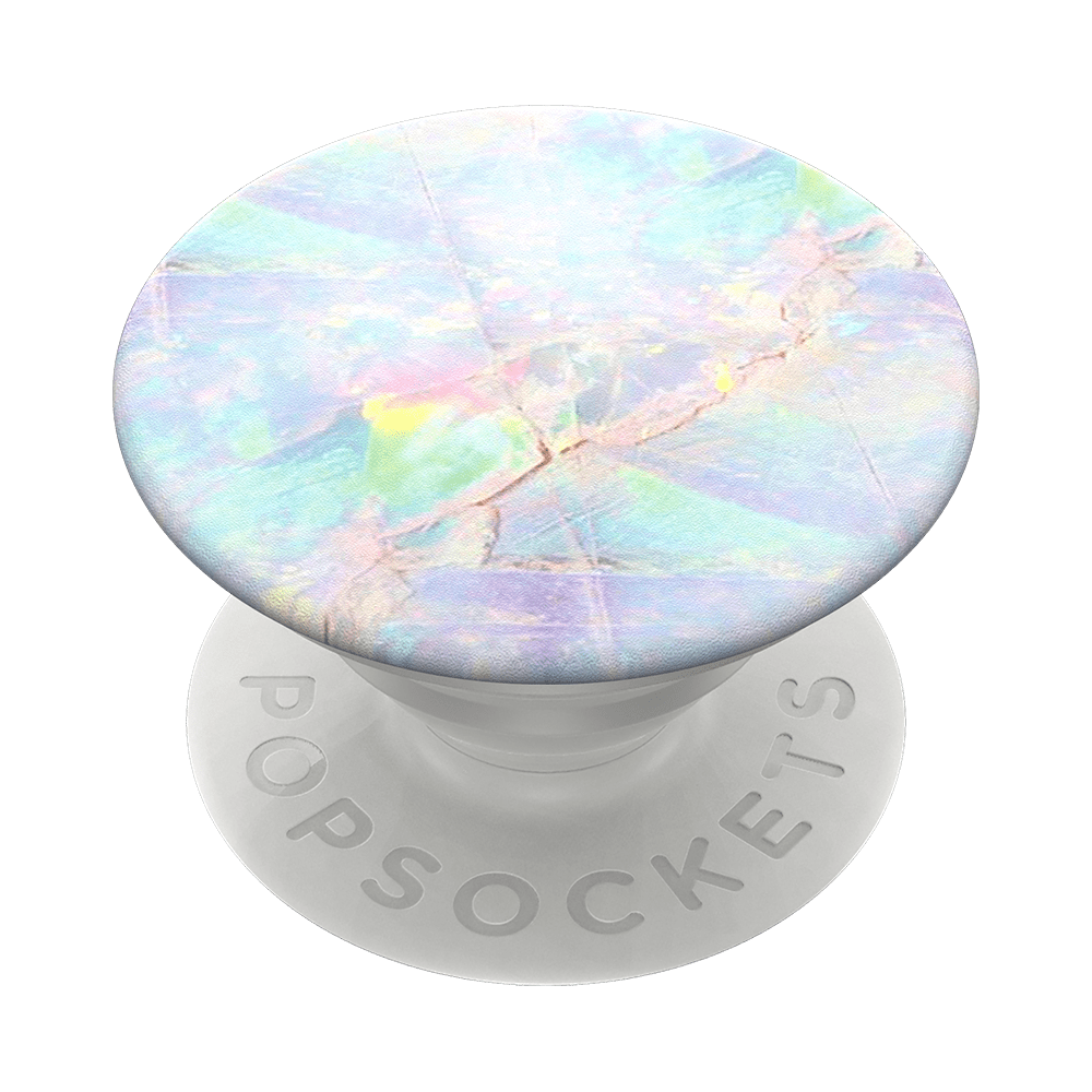 PopSockets Grip with Swappable Top for Cell Phones, PopGrip Opal ...