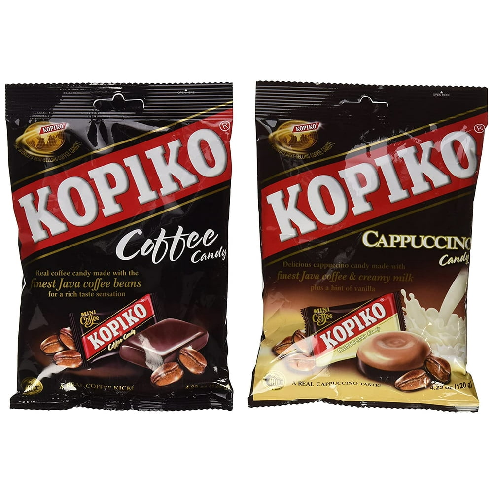 Kopiko Candy Variety Pack (Coffee and Cappuccino) - Walmart.com ...